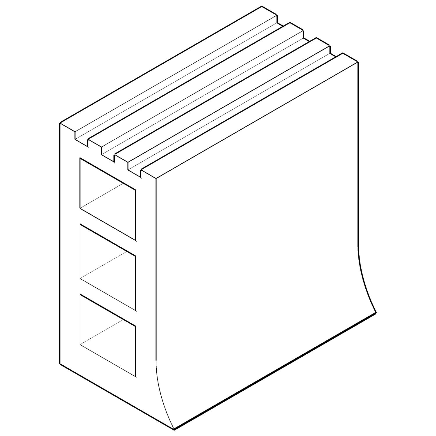 Structural Glazed Cove Base Units | | Scuff-Proof Glamour - EB