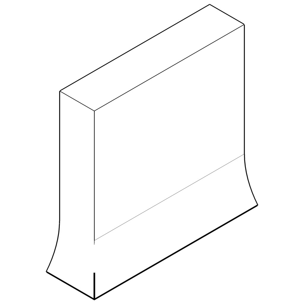 Structural Glazed Cove Base Units | | Scuff-Proof Glamour - EB